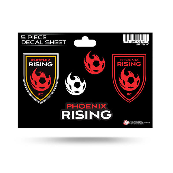 Phoenix Rising Rico 5 Pack Decal Sheet - Phoenix Rising Team Store